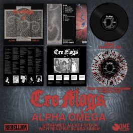 Cro-Mags - Alpha Omega LP (2023RP, lim 1000, 2clrs) PRE-ORDER 20/10