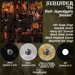 Sinister - The Post-Apocalyptic Servant LP (2021, lim 500) PRE-ORDER 08 ...